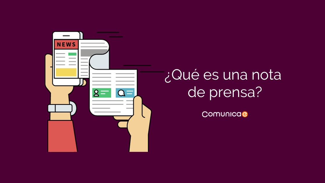 ¿Qué es una nota de prensa? - Blog de Comunicae.es